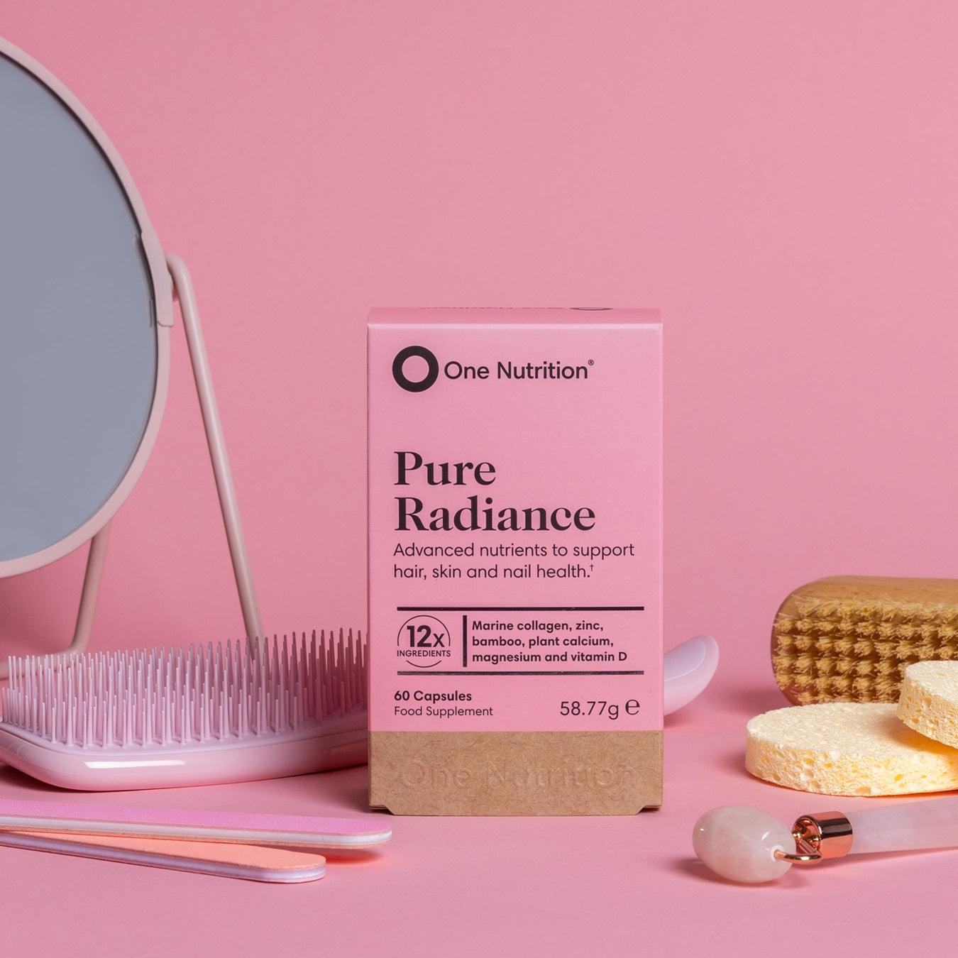 One Nutrition Pure Radiance - 60 Capsules - Hair , Skin & Nails